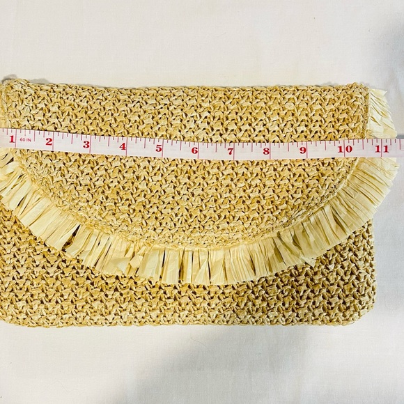 Beachly | Bags | Raffia Beach Inspired Clutch | Poshmark